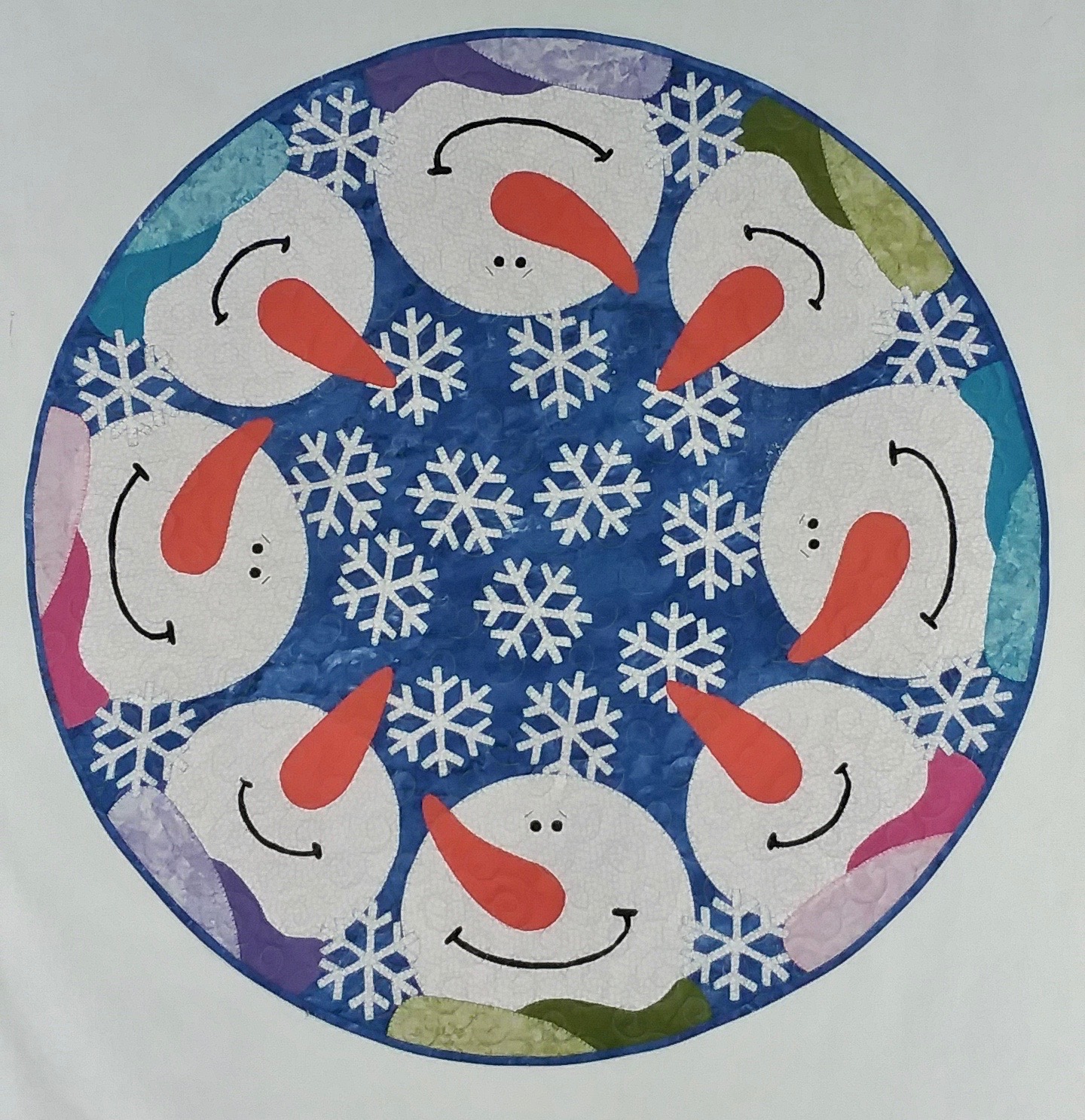 How to Make a Round Quilt – Sheila Reinke